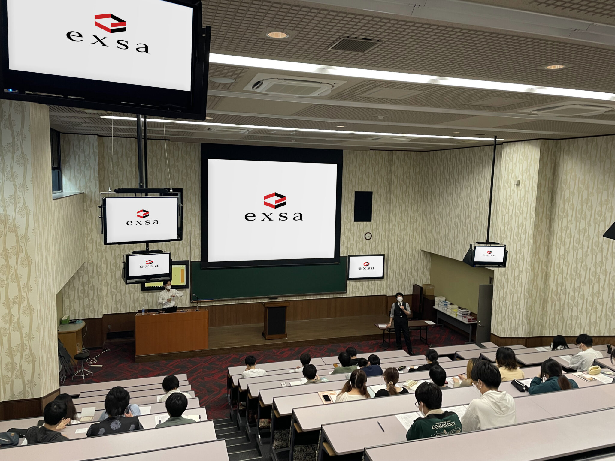 数々の有名アニメ・ゲーム等の制作に携わった実績がある『exsa株式会社』による企業説明会を実施しました。 | 専門学校札幌デザイナー学院のニュースサイト